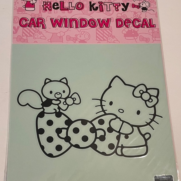 Sanrio | Art | Sanrio Hello Kitty Car Window Decal | Poshmark